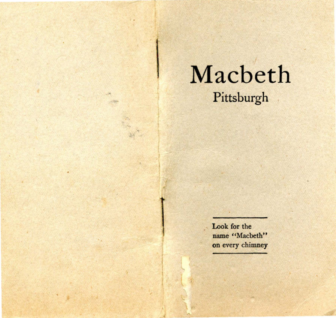 Macbeth Catalogue of Lamps and Lamp Chimneys