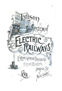 Edison System of Electric Railways