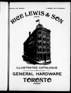 Illustrated Catalogue of General Hardware