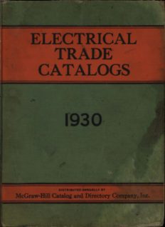 Electrical Trade Catalog