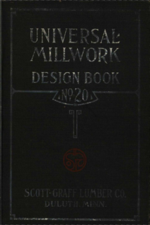 Universal Millwork Design Book No. 20