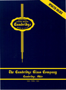 Fine Handmade Table Glassware Cambridge Glass Company