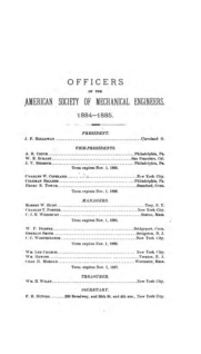 Transactions of the American Society of Mechanical Engineers Vol. VI