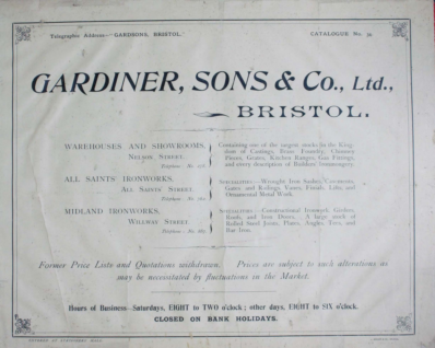 Gardiner Tools Catalog No. 34