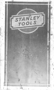 Stanley Tools Booklet