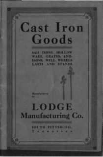 Lodge Mfg. Co. Cast Iron Goods (ca. 1910)