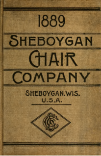 Sheboygan Chair Co. Illustrated Catalogue (1889)