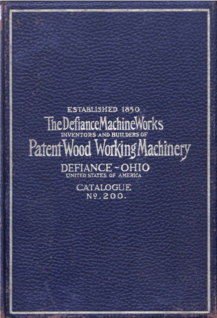 Defiance Machine Works Catalogue 200 1910