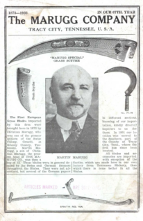 Maruug Co. Scythes & Agricultural Tools 1939