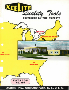 Xcelite Inc. Tools Catalog 160 1960
