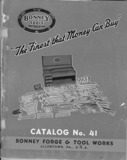 Bonney Forge & Tool Works Catalog No. 41 1941