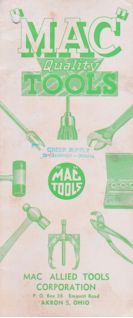 Mac Allied Tools Corp. MAC Tools Catalog No. 14 1947