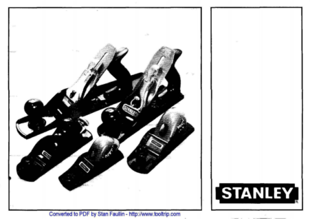 Stanley Tools Bench Planes