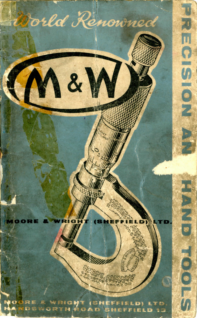 Moore & Wright Ltd Precision Hand Tools No 61 1961