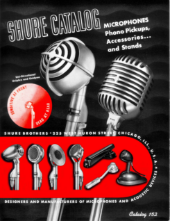 Shure Brothers Inc. Microphones Pickups Accessories & Stands Catalog No ...