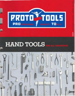 Proto Tool Co Hand Tools Catalog 6020 1960