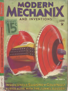 Modern Mechanix Publishing Co Modern Mechanix & Inventions Magazine 6-1934