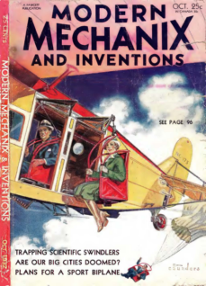 Modern Mechanix Publishing Co Modern Mechanix & Inventions Magazine 10-1932