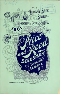 Annual catalogue of Price & Reed 1901