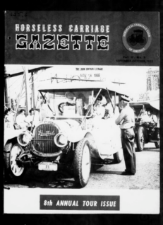 Horseless Carriage Club Of America Horseless Carriage Club Gazette Old ...