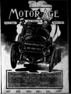 Motor Age Motor Car Automotive Magazine Vol. 10 No. 1 Jan. 1907