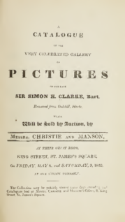 A catalogue of the very celebrated gallery of pictures of the late Sir ...