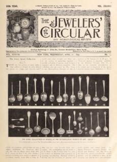 Jewelers' Circular and Horological Review, 1899, Vol. 38 (Part 2)