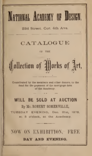 Catalogue of the Collection Of Works Of Art, sold by Mr. Robert Somerville