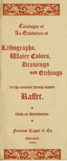 Catalogue of an exhibition of Lithographs, Water Colors, Drawings and ...