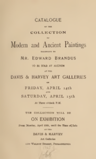 Catalogue of the collection of Modern and Ancient Paintings, belonging ...