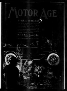 Motor Age Motor Car Automotive Magazine Vol. 24 No. 18 Oct. 1913