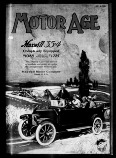 Motor Age Motor Car Automotive Magazine Vol. 24 No. 14 Oct. 1913