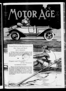 Motor Age Motor Car Automotive Magazine Vol. 23 No. 26 June 1913