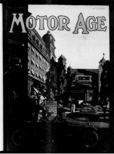 Motor Age Motor Car Automotive Magazine Vol. 26 No. 8 Aug. 1914