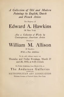 A collection of Old and Modern Paintings by English, Dutch and French ...