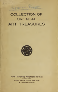 Catalogue of Japanese and Chinese Art objects, Old Chinese Porcelains ...