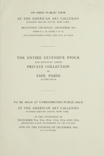 Illustrated catalogue of The entire extensive stock and recently added ...