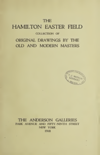 The Hamilton Easter Field collection of original Drawings by the old ...