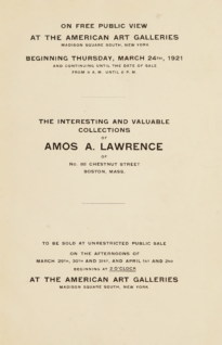 Illustrated catalogue of The interesting and Valuable collections of ...