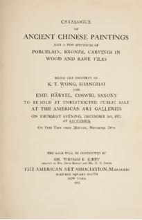Catalogue of Ancient Chinese Paintings, and a few specimens of ...