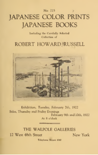 Japanese Color Prints of Robert Howard Russell, Japanese color Prints ...
