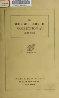 Illustrated catalogue of Rare antique and modern Pistols, Revolvers ...