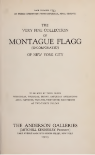 The very fine collection of Montague Flagg of New York City