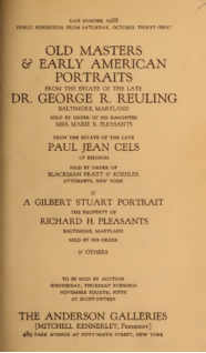 Old Masters & Early American Portraits, from the estate of the late Dr ...