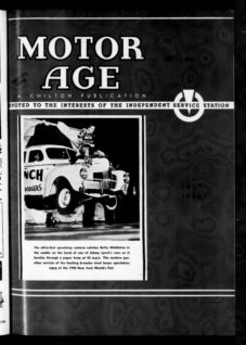 Motor Age Motor Car Automotive Magazine Vol. 59 No. 8 July 1940