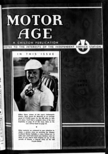 Motor Age Motor Car Automotive Magazine Vol. 58 No. 7 June 1939