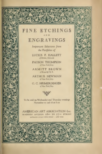 Fine etchings and engravings