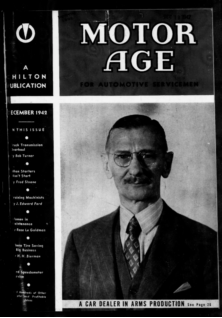 Motor Age Motor Car Automotive Magazine Vol. 62 No. 1 Dec. 1942
