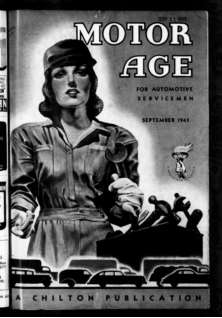 Motor Age Motor Car Automotive Magazine Vol. 62 No. 10 Sept. 1943