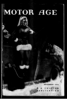 Motor Age Motor Car Automotive Magazine Vol. 65 No. 1 Dec. 1945